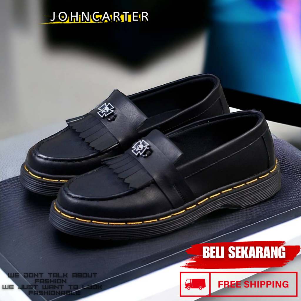 Jual Sepatu Dokmart Pantofel Hitam Formal Pria Docmart Murah Lowboot Uk ...