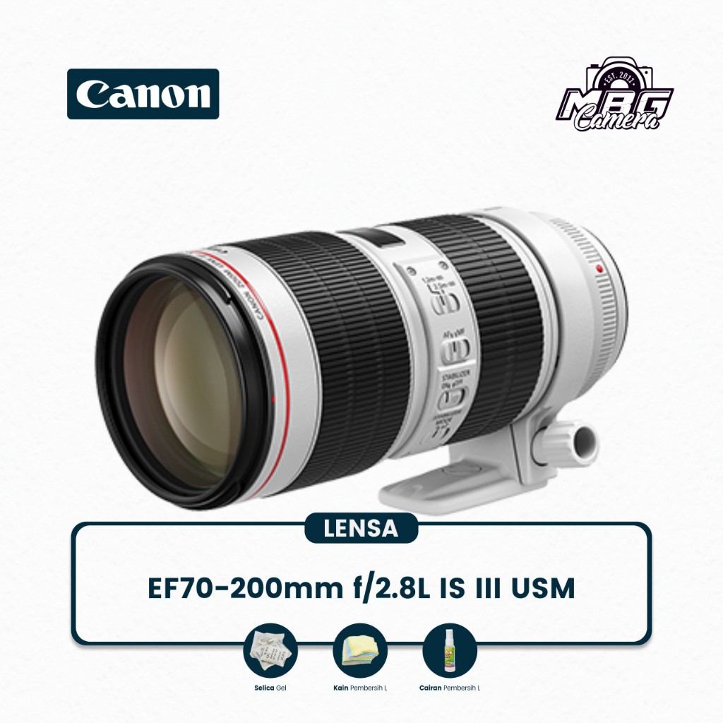Jual LENSA L SERIES 70-200MM F2.8 IS GEN 1 SPEK MANTAP ABIS BERGARANSI ...
