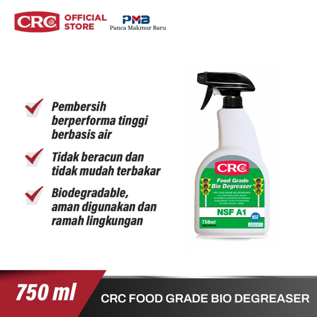 Jual CRC FOOD GRADE BIO DEGREASER 750 ML - FG05167 | Shopee Indonesia