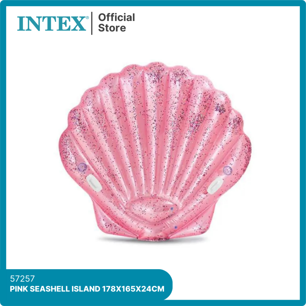 Jual INTEX Pink Seashell Island 57257 | Shopee Indonesia