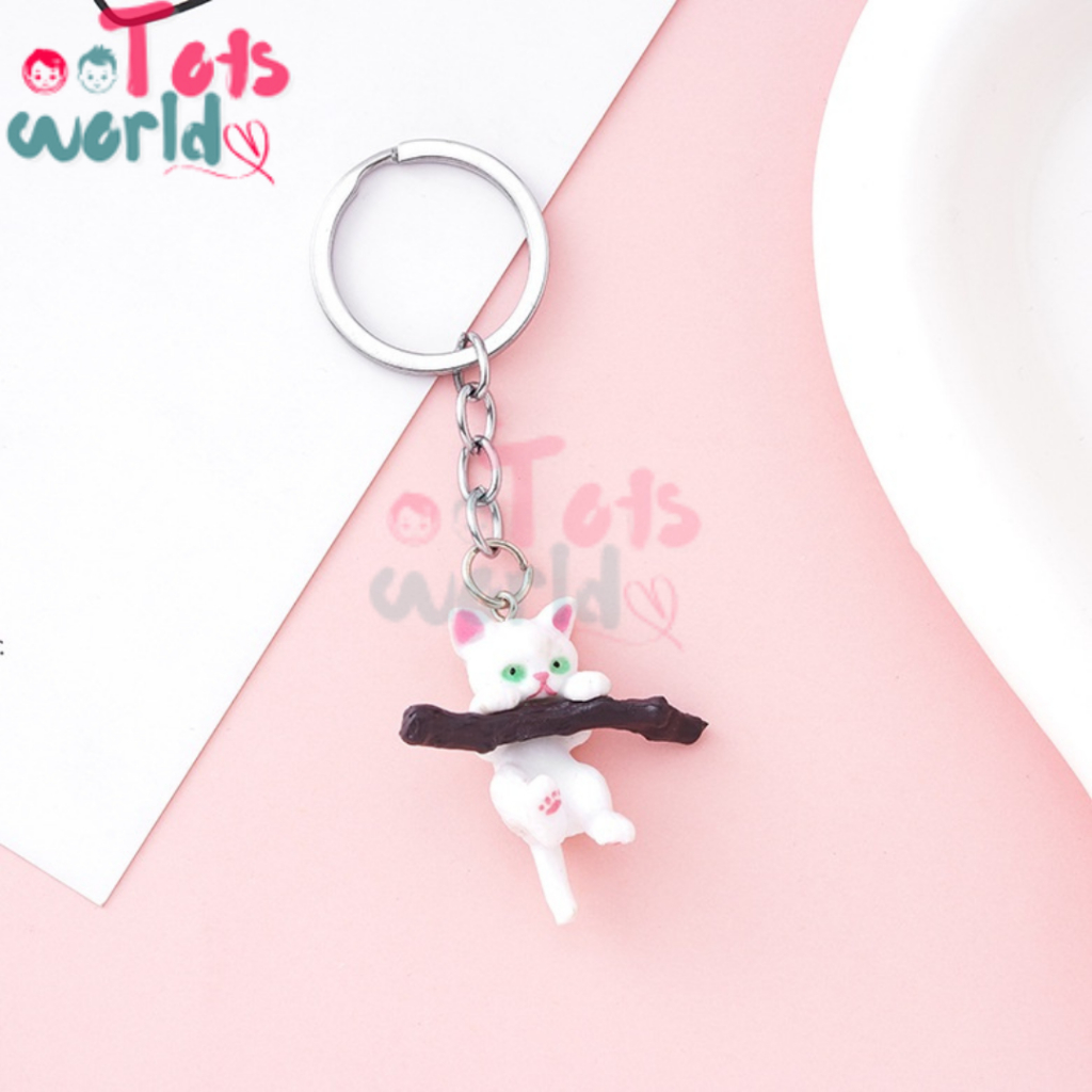 Jual Gantungan Kunci Kucing Lucu Keychain Hanging Cat | Shopee Indonesia