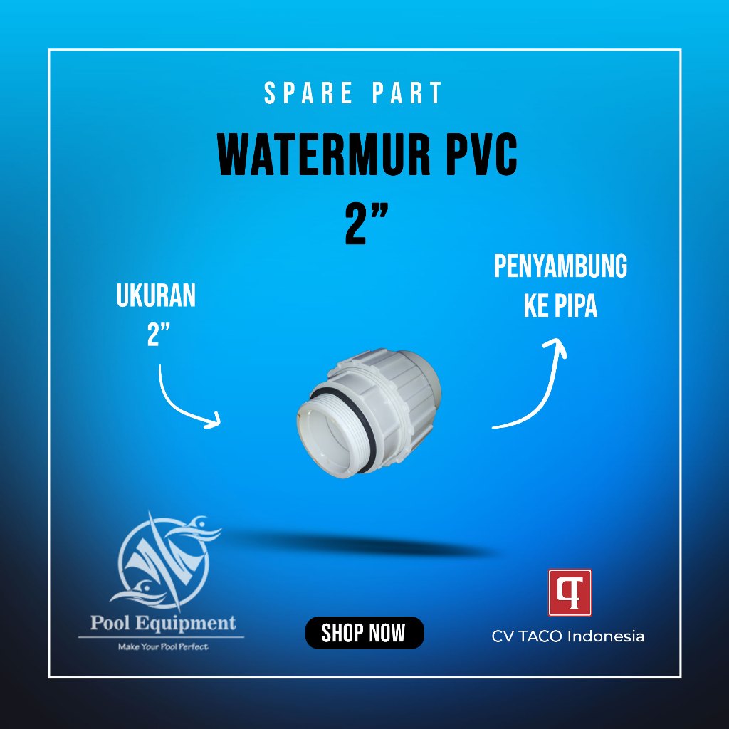 Jual Water mur PVC/ Union Socket 2 inch | Shopee Indonesia