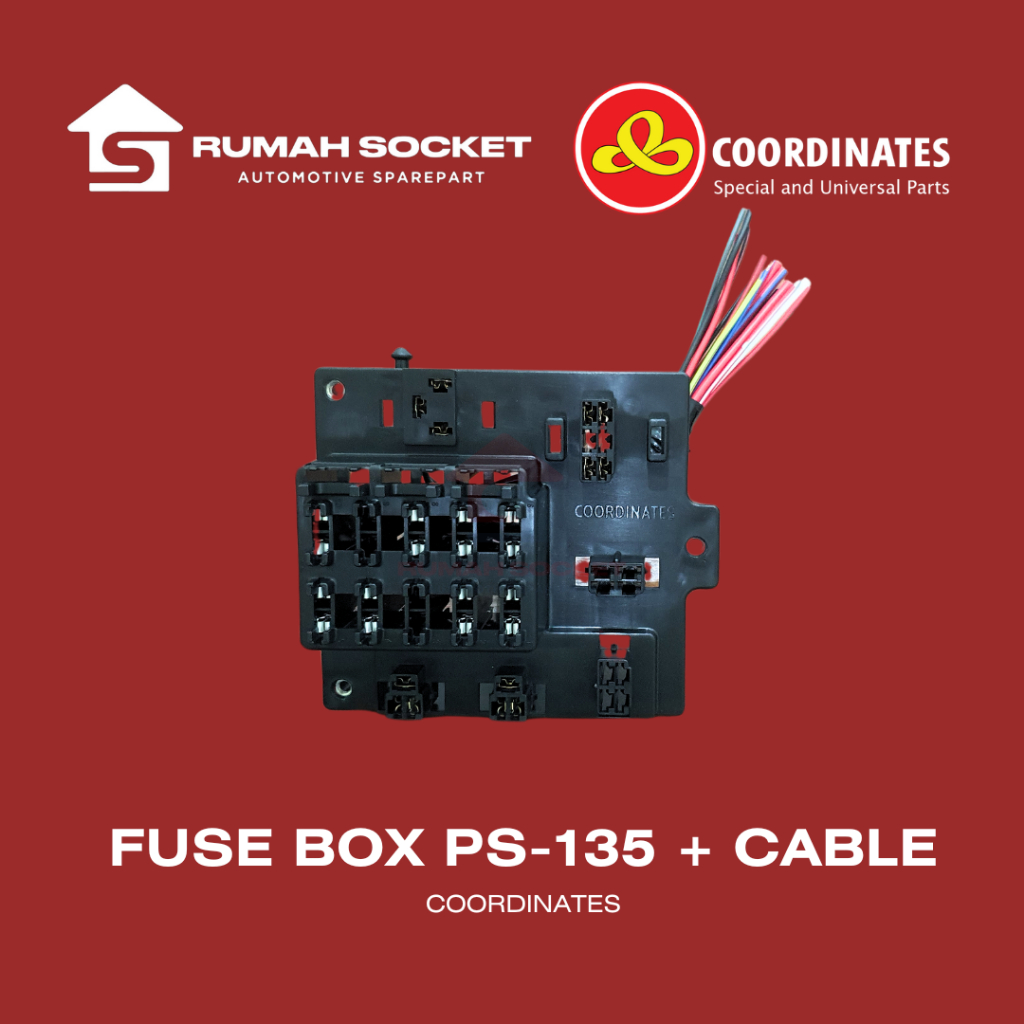 Jual KOTAK SEKRING / FUSE BOX MITSUBISHI PS-135 COORDINATES SET KABEL ...