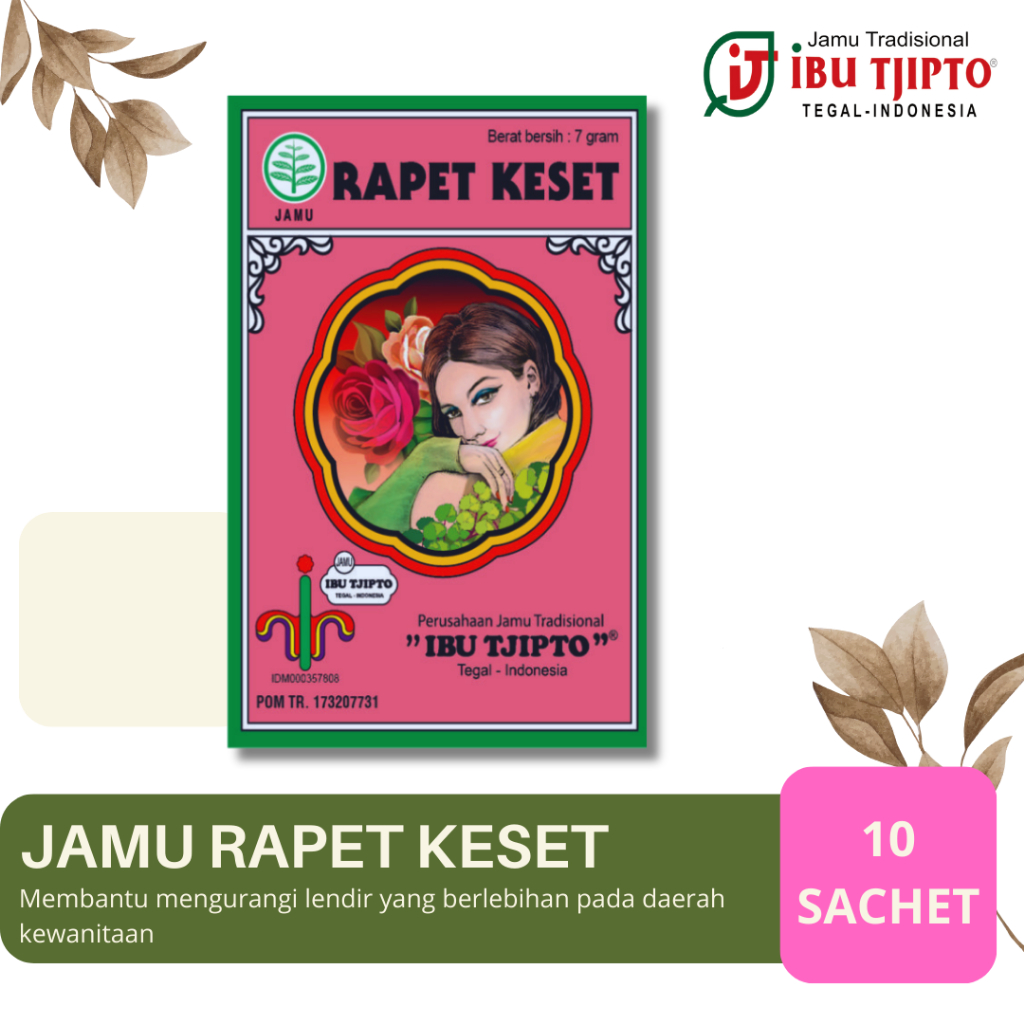 Jual JAMU RAPET KESET IBU TJIPTO ISI 10 PCS | Shopee Indonesia