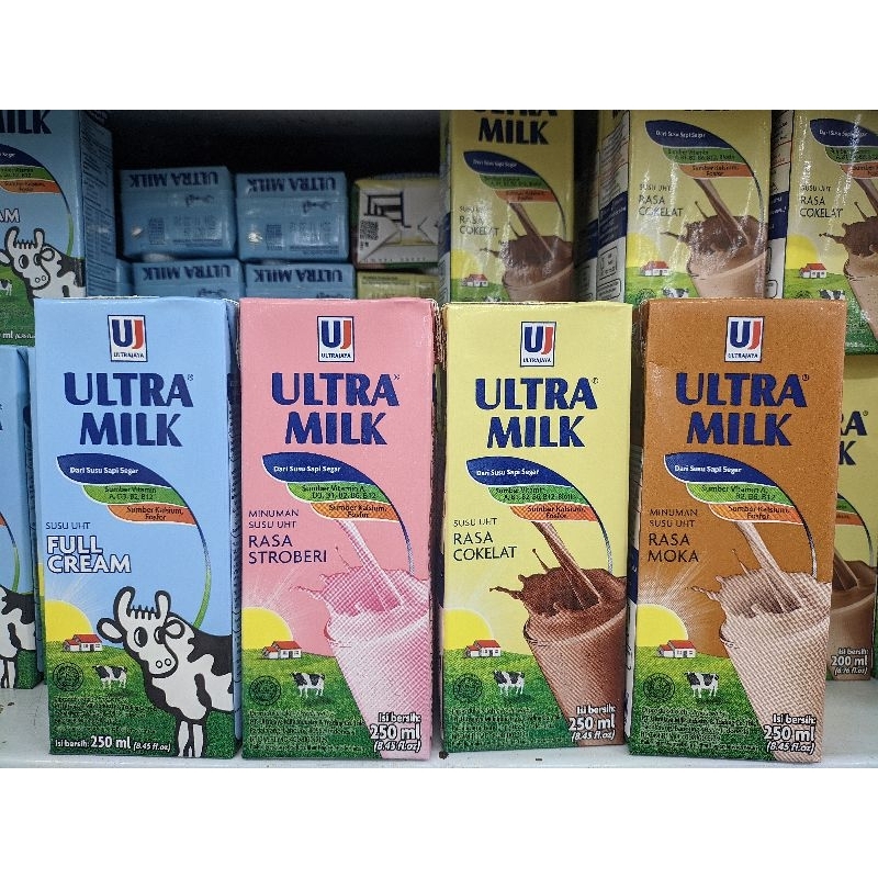 Jual UHT Ultra Milk 250ml | Shopee Indonesia