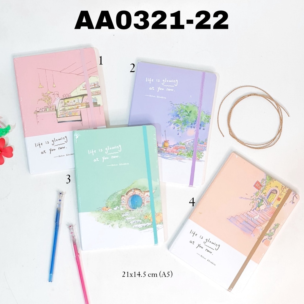 Jual DIARY AA00321-22 A5-80 LIFE GL UKURAN A5 - NOTEBOOK DIARY BUKU ...