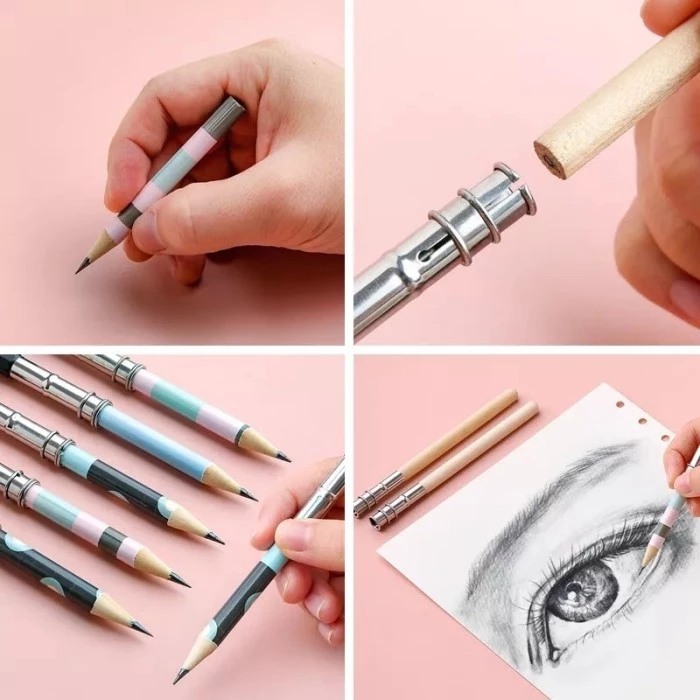 Jual Sambungan Pensil - Penyambung Pencil Extender Plastik | Shopee ...
