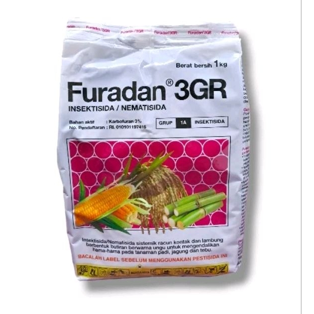 Jual Insektisida FURADAN 3GR - 1 Kg (100% Original) | Shopee Indonesia