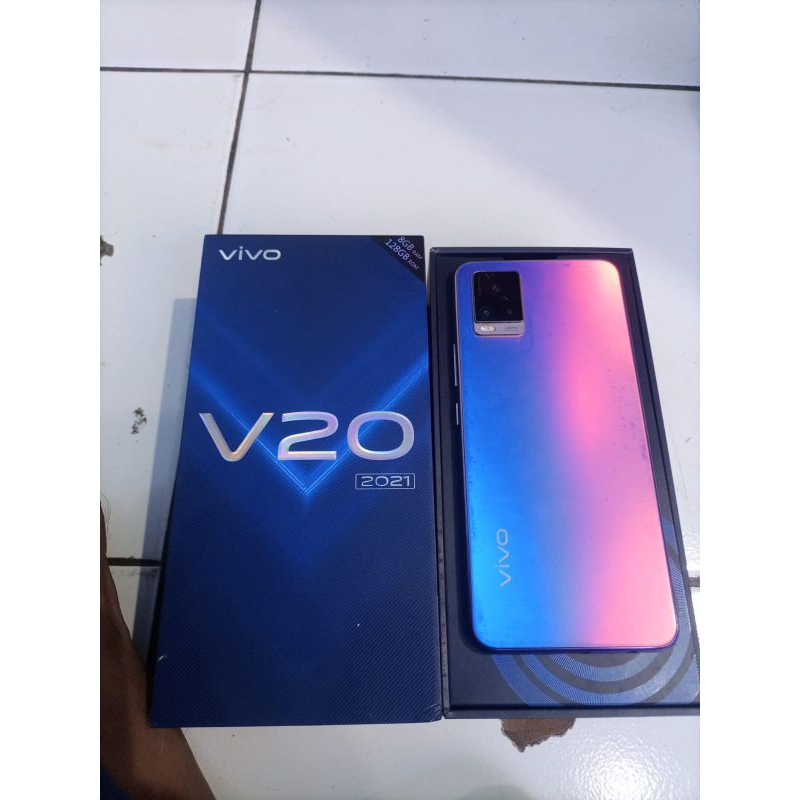 Jual vivo v20 2021 8/128 fullset | Shopee Indonesia