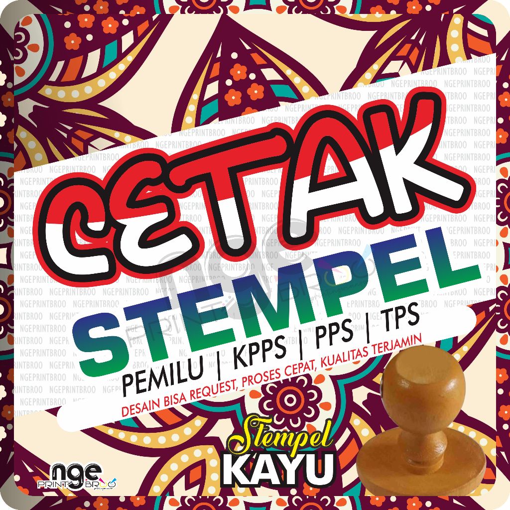 Jual STEMPEL PEMILU | STEMPEL KPPS | STEMPEL PPS | STEMPEL TPS ...