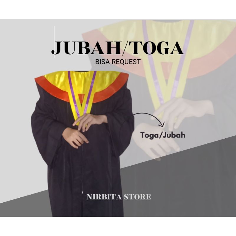 Jual Toga Wisuda XXXL - Jubah Wisuda - Jubah Sarjana - Perlengkapan ...