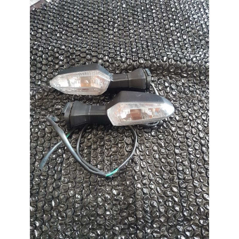 Jual Lampu sein sen belakang Ninja 250 Fi Z250Fi original copotan lampu riting rithing | Shopee ...