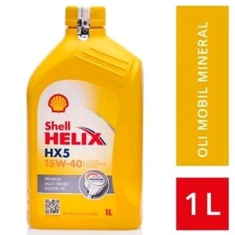 Jual SHELL HX5 15W40/15W-40/15-W40 Api SN/CF Oli Bensin/Diesel (1L/1 L ...