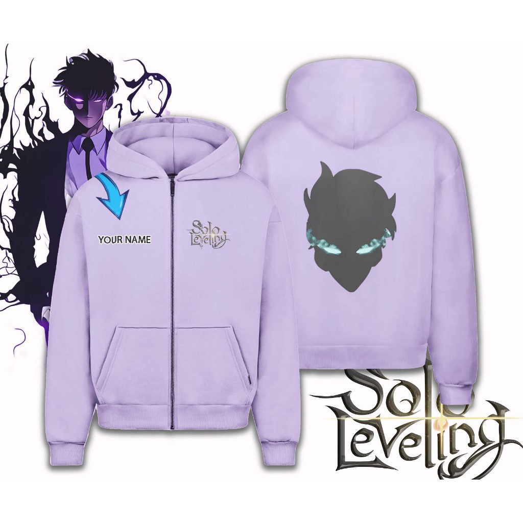 Jual jaket hoodie zipper anak solo leveling / hoodie anak solo leveling ... Jual jaket hoodie zipper anak solo leveling / hoodie anak solo leveling ...