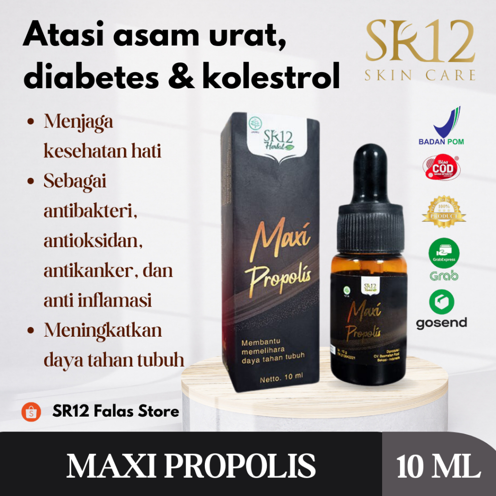 Jual Maxi Propolis SR12 Propolis Asli Menjaga Daya Tahan Tubuh ...