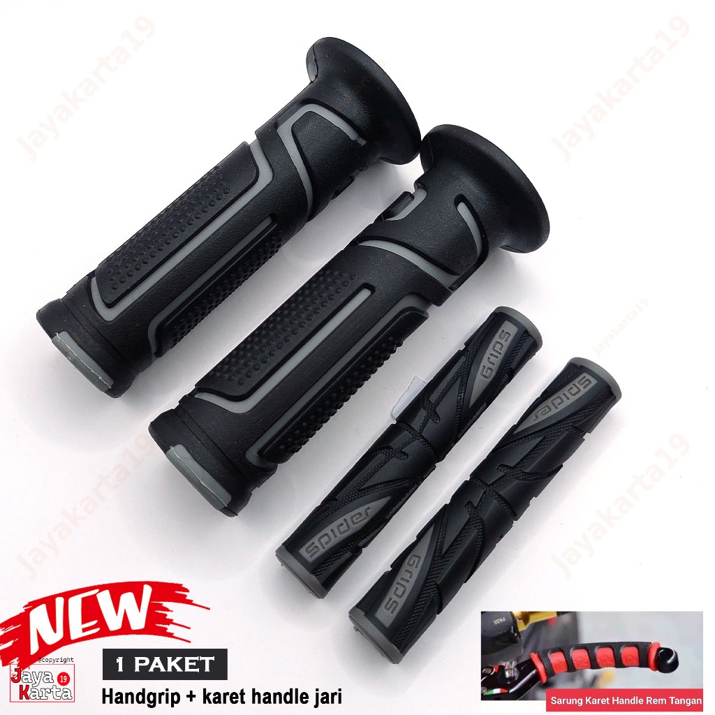 Jual karet handle rem tangan + handgrip motor variasi universal ...