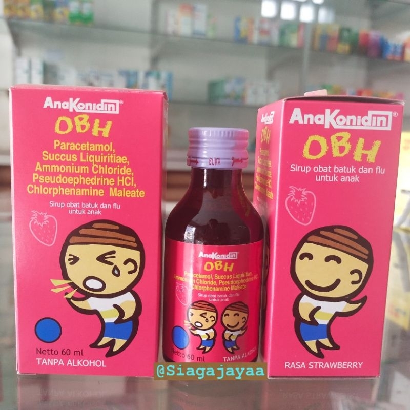 Jual Anakonidin OBH Syrup 60ml | Shopee Indonesia