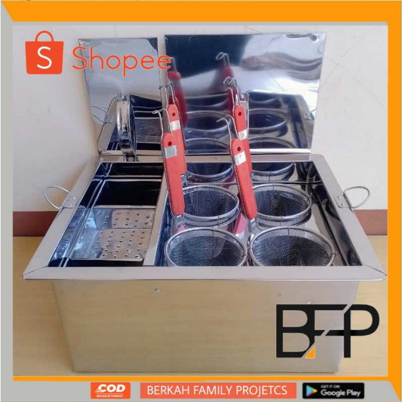 Jual Panci Mie Ayam - Dandang Mie Kocok 4 Lubang, 1 set | Shopee Indonesia