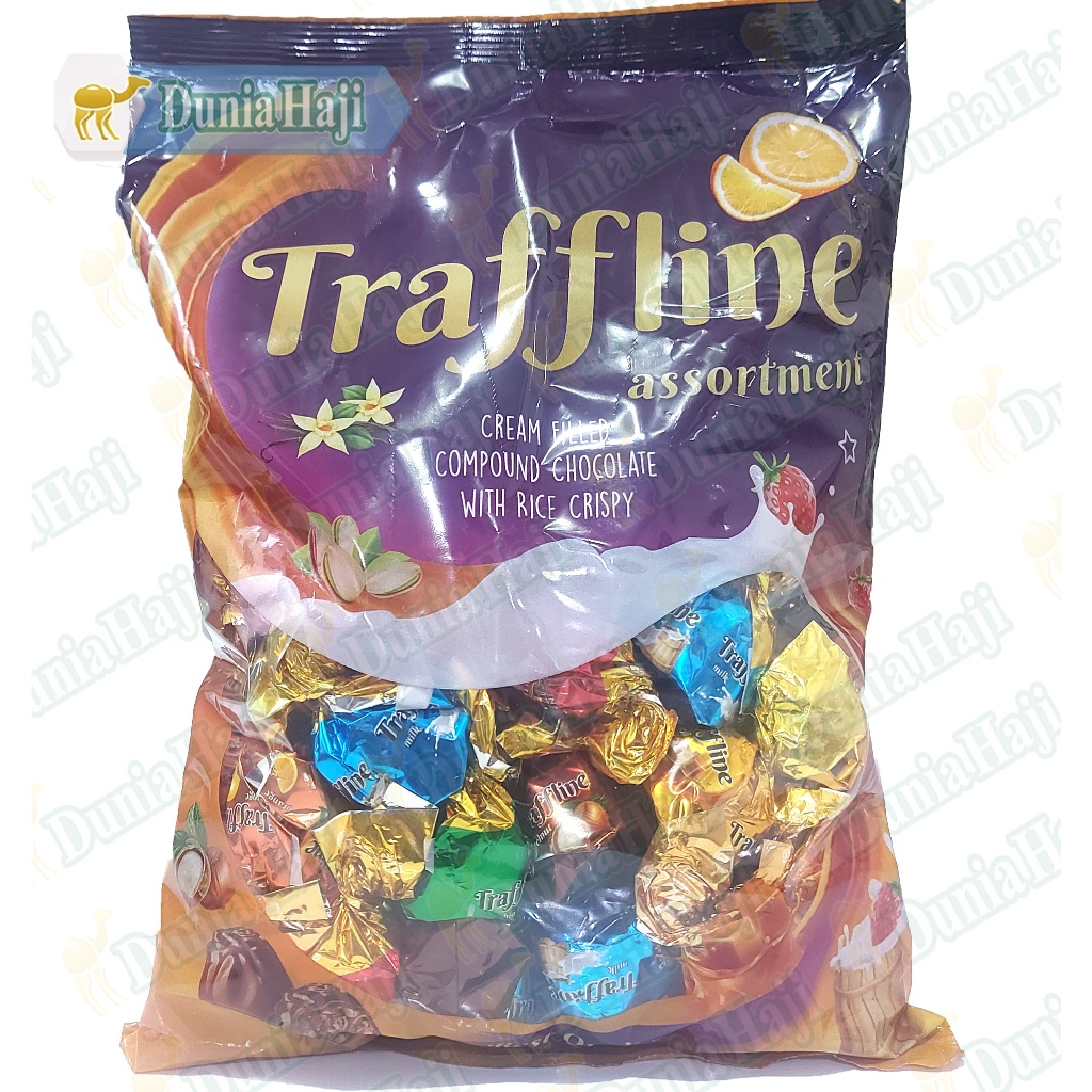 Jual Coklat Arab Truffline 1KG Traffline Turki With Rice Crispy Cokelat ...