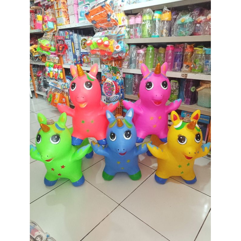 Jual Mainan Anak Kuda Jumping Karet | Shopee Indonesia