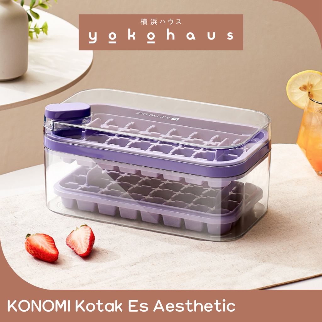 Jual YOKOHAUS - KONOMI Wadah Otomatis Es Batu Mnimalis Cetakan Tingkat ...