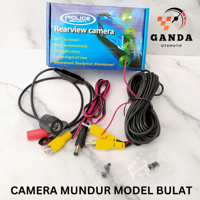 Jual KAMERA MUNDUR MOBIL MODEL BULAT - CAMERA PARKIR MERK POLICE ...