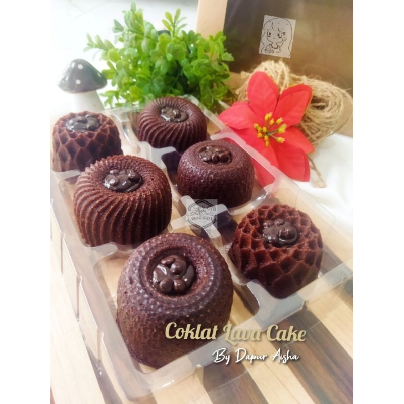 Jual Coklat Lava Cake / Cake Ketagih /Marmer Cake by Dapur Aisha / Oleh ...