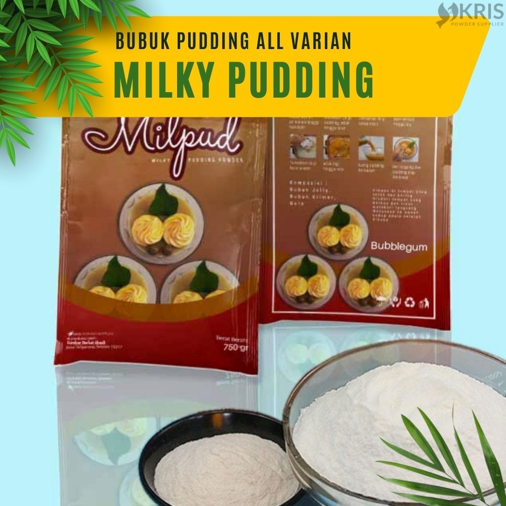 Jual Bubuk Pudding Bubblegum, Cappuccino, Mochaccino Milky pudding ...