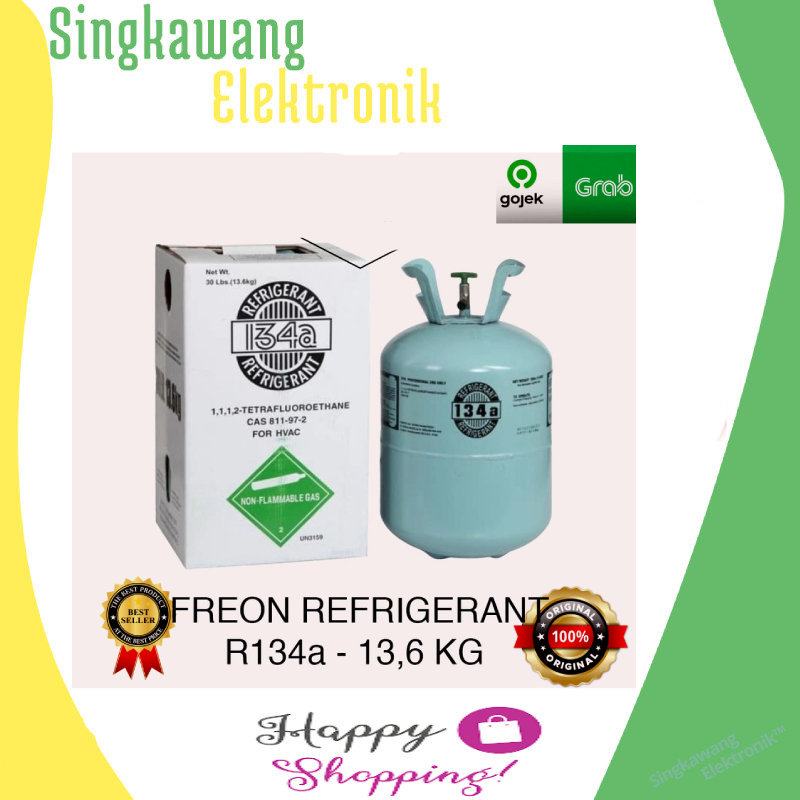Jual REFRIGERANT FREON R 134A - 13.6kg | Shopee Indonesia