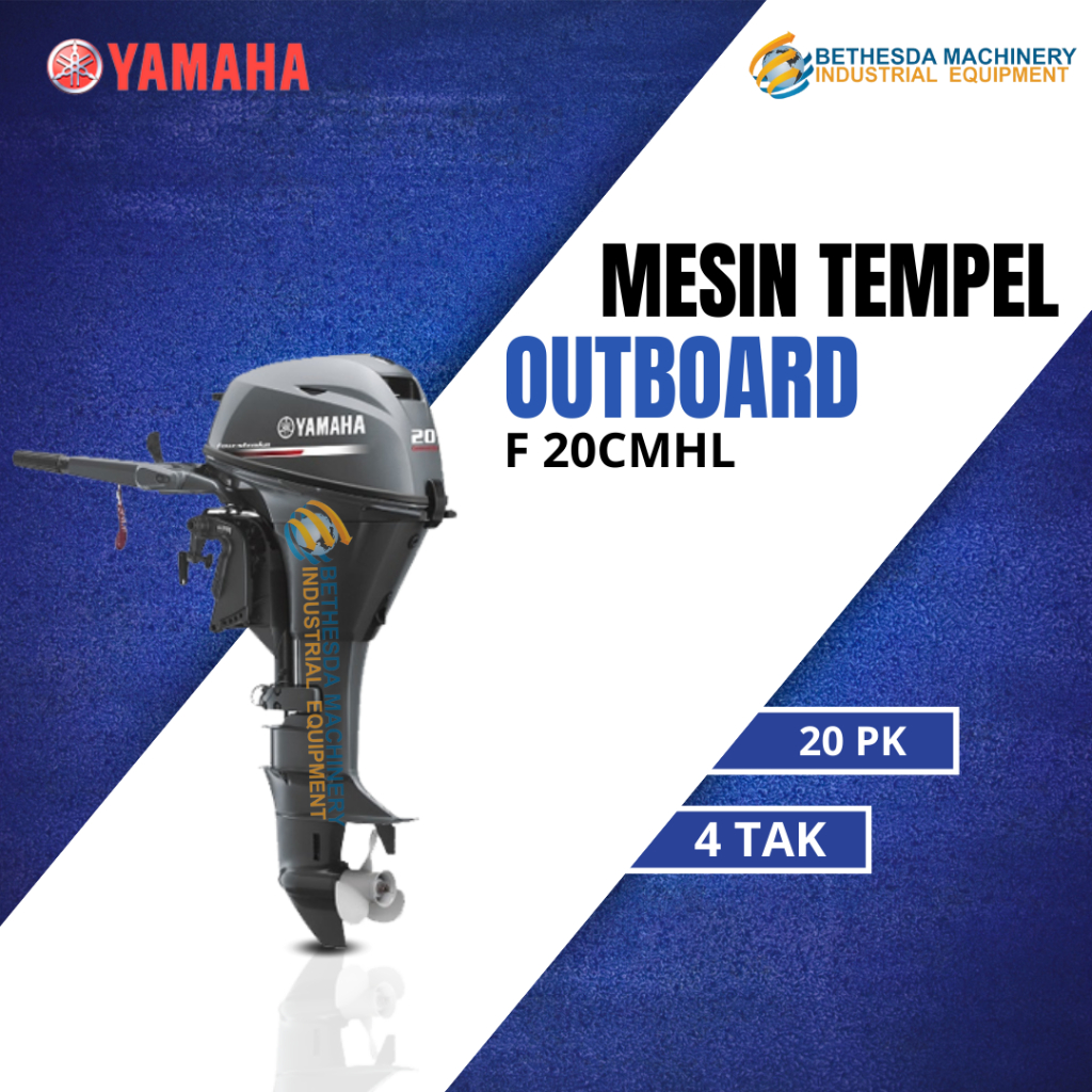Jual Mesin Tempel 4 TAK Yamaha 20 HP - 20 PK F20CMHL | Shopee Indonesia