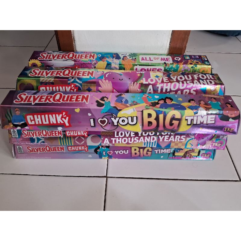 Jual Silverqueen King 1kg special Valentine Days | Shopee Indonesia