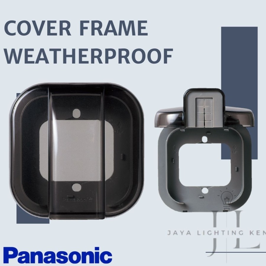 Jual PANASONIC COVER STOP KONTAK FRAME WEATHERPROOF WEJ89911 WATERPROOF ...