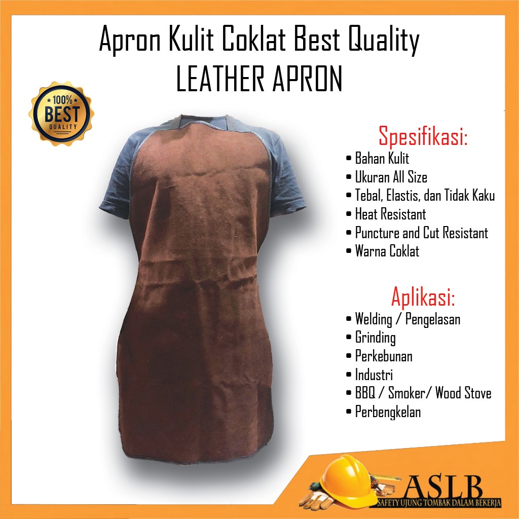 Jual APRON KULIT CELEMEK SERBAGUNA PELINDUNG BADAN HARGA MURAH | Shopee ...
