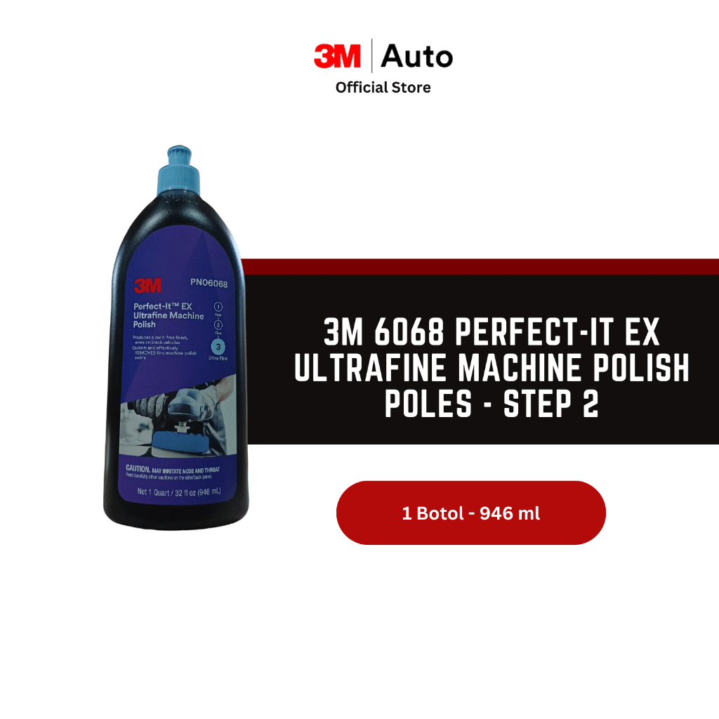 Jual 3M 6068 Perfect-it EX Ultrafine Machine Polish - Poles Kompon Mobil | Shopee Indonesia