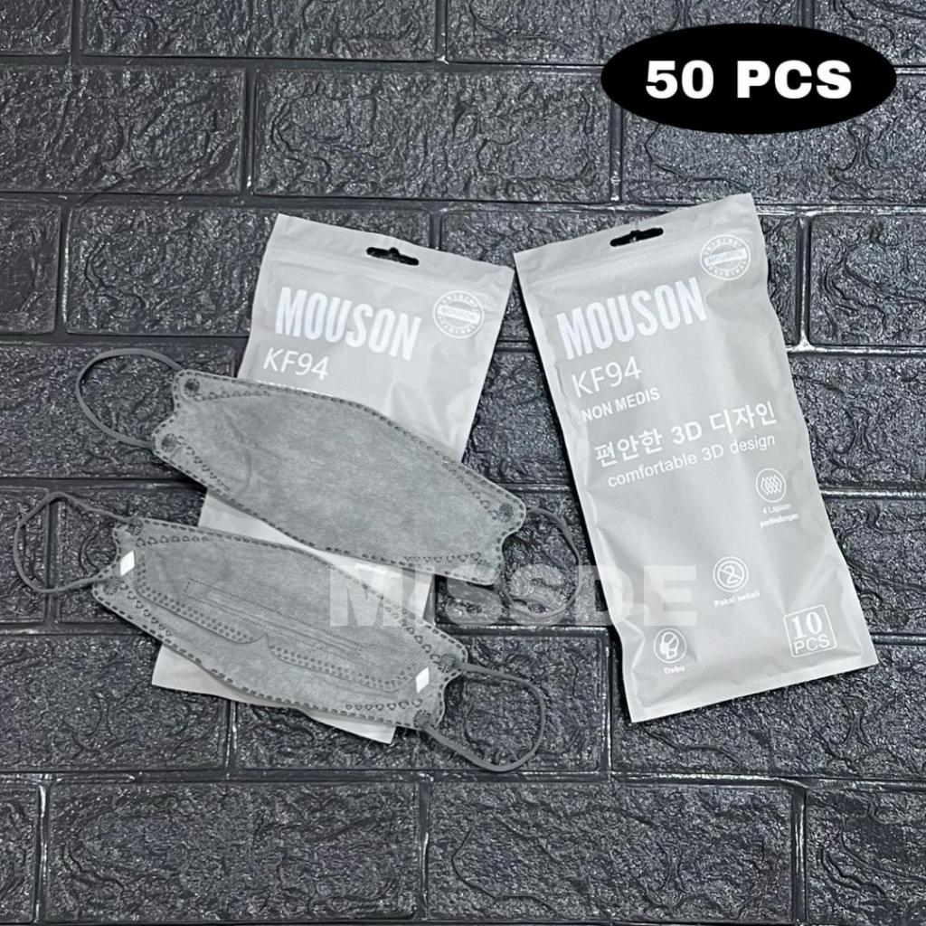 Jual MASKER KF94 MOUSON HARGA GROSIR ISI 50 PCS (5 PACK) | Shopee Indonesia