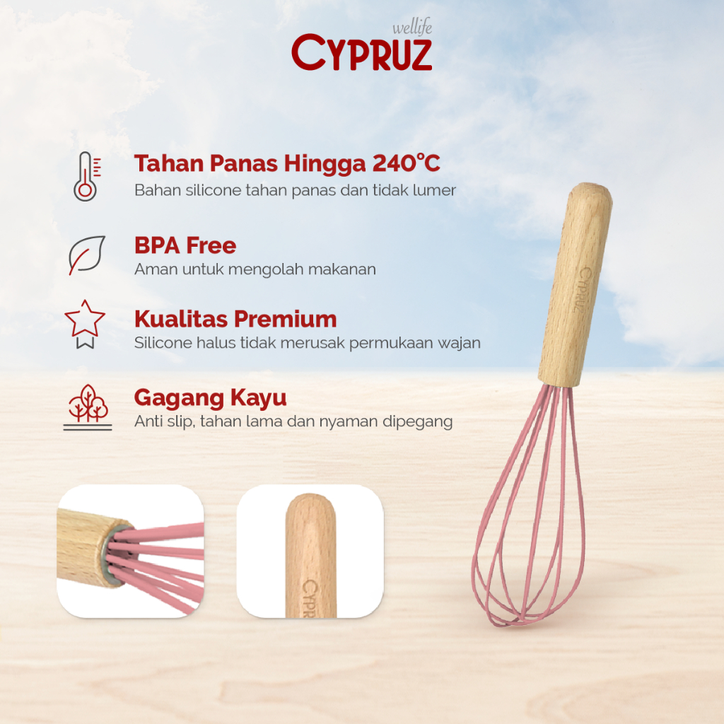 Jual Cypruz Kocokan Telur Silicone AK 0278 | Shopee Indonesia