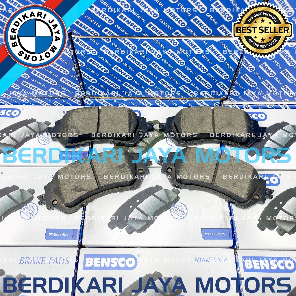 Jual BRAKE PAD KAMPAS KANVAS REM DEPAN TOYOTA YARIS ALL NEW VIOS ALL ...