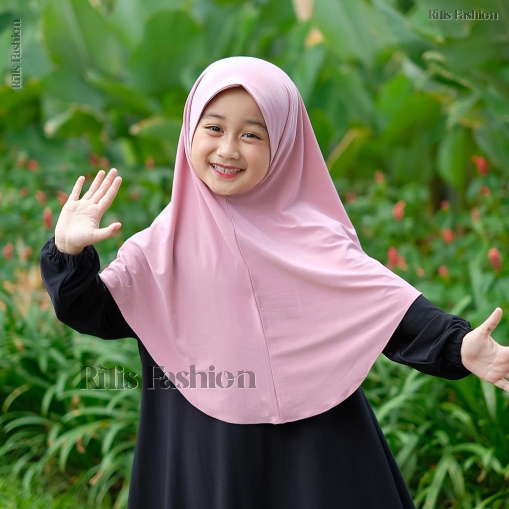 Jual Jijab Instan Anak dan remaja Soft Ped Umur 6-13 Tahun / Jilbab ...