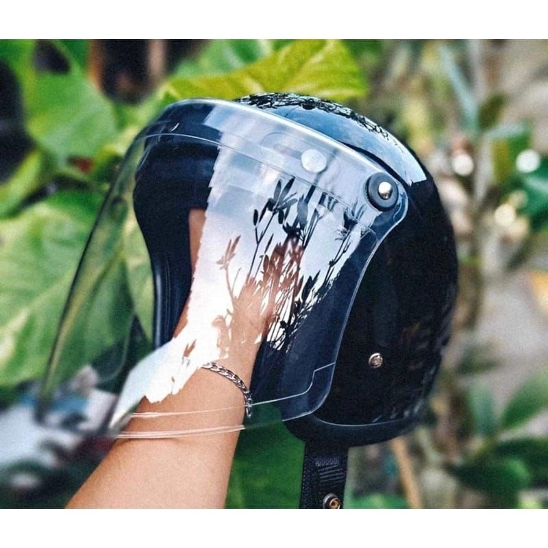 Jual kaca helm bogo injak venom clear free box dn bable werb | Shopee ...