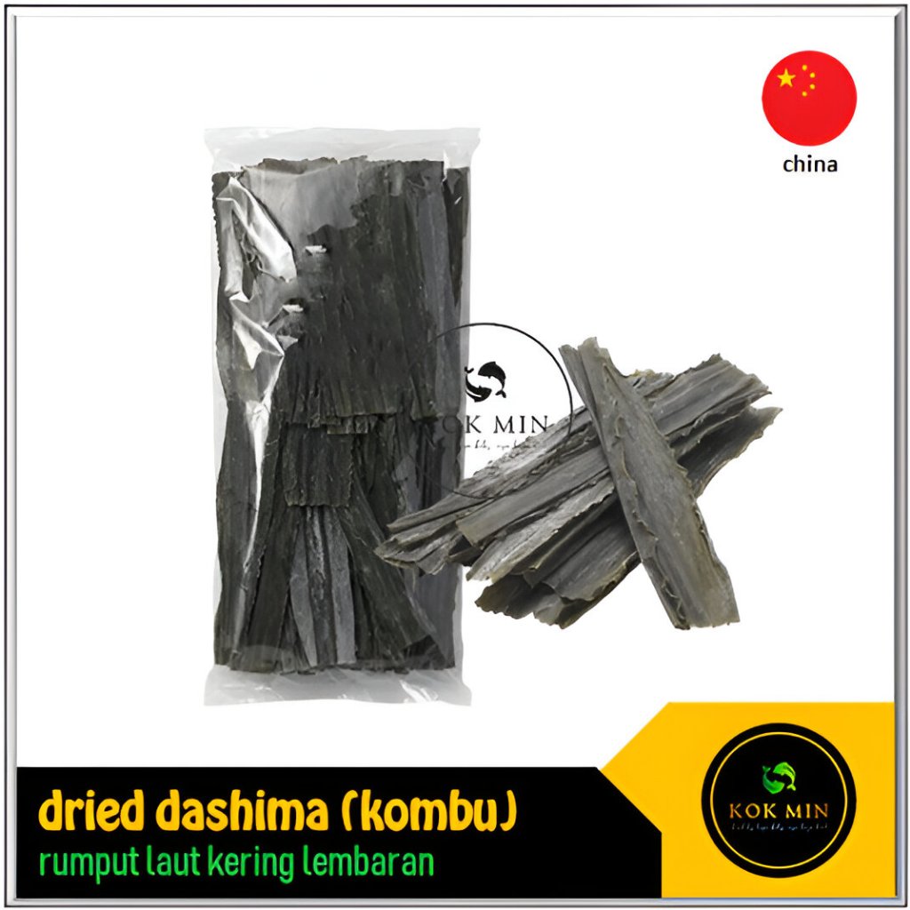 Jual Kombu Dashima / Lembaran Rumput Laut Kering - 50 gram | Shopee ...