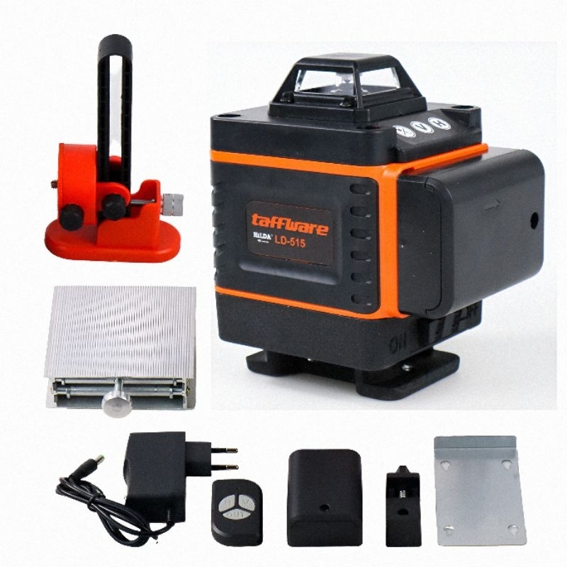 Jual Taffware Laser Level 16 Lines Self Leveling Ground and Wall Green ...