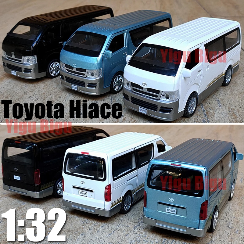 Jual Skala 1:32 Toyota Hiace Model Mobil Paduan Miniatur Diecast Mobil ...