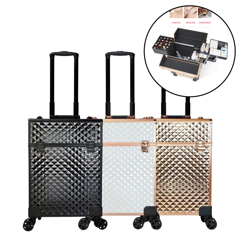 Jual Roaming Koper Make Up Artist (MUA) Beauty Case Full Aluminium ...
