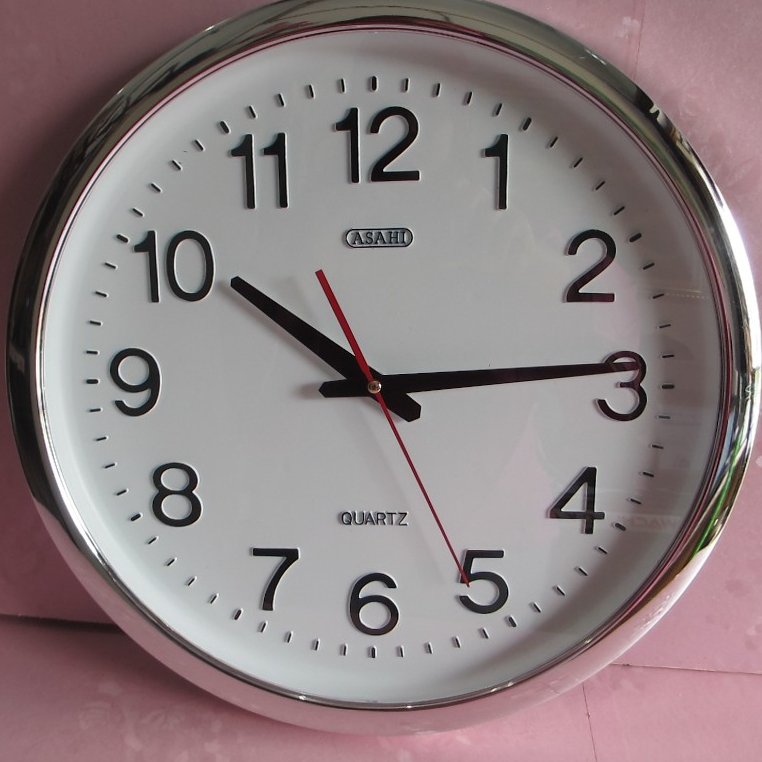 Jual Jam Dinding Bulat Diameter 42 cm A 388 Asahi | Shopee Indonesia