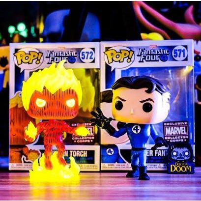 Jual READY ORIGINAL Funko Pop Mister Fantastic Mr. Four 4 Collector ...