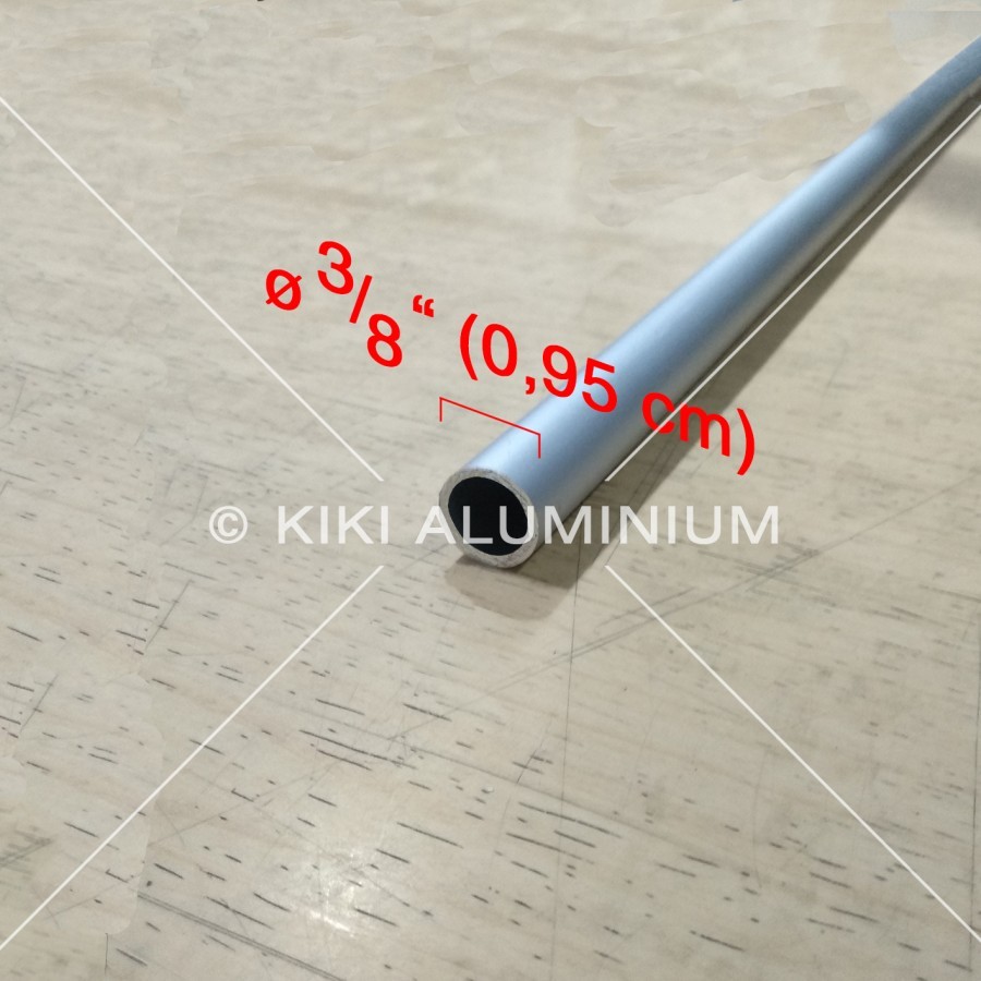 Jual Pipa Aluminium - Diameter Luar 0,95 cm (3/8 Inch) - Tebal 1 mm ...