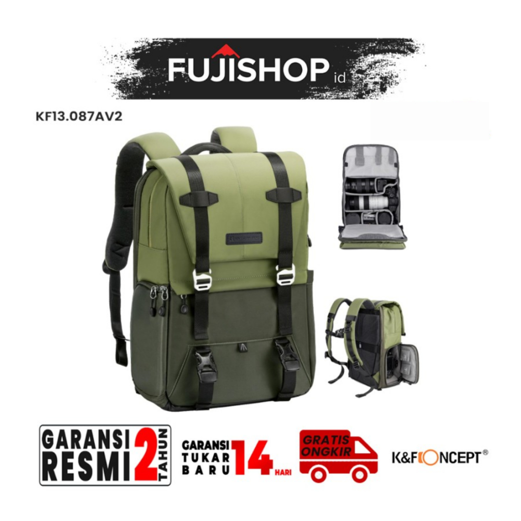 Jual KNF K&F KF Concept Beta Camera Backpack 20L Green Tas Kamera | Shopee Indonesia