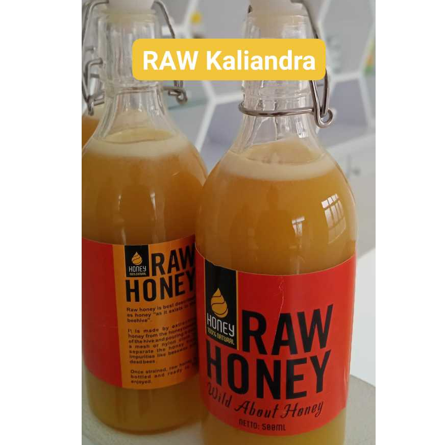 Jual Raw honey Kaliandra madu murni asli mentah kaliandra 500 ml | Shopee Indonesia