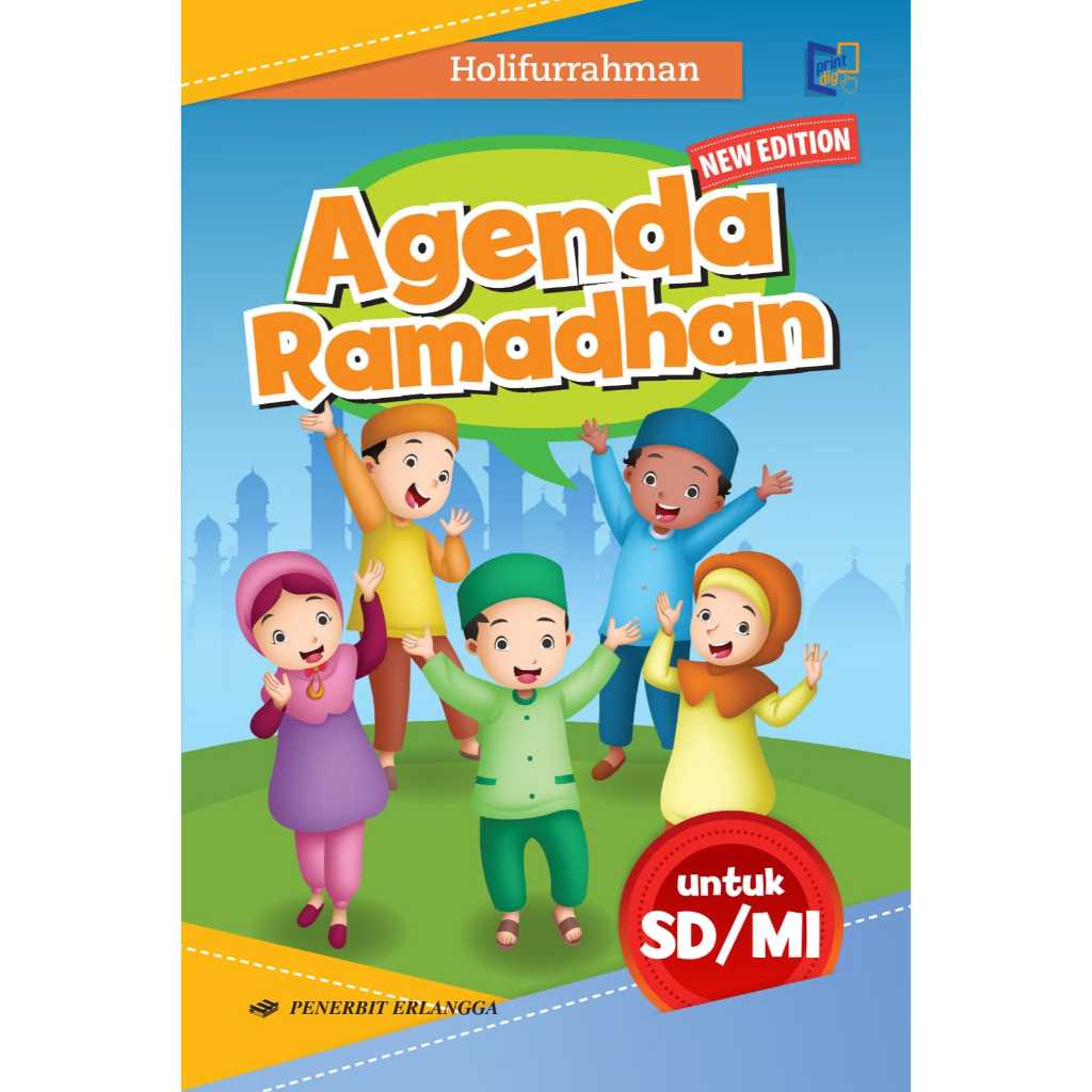 Jual Original Buku Kegiatan Ramadhan ku Penerbit Erlangga SD/MI | Shopee Indonesia