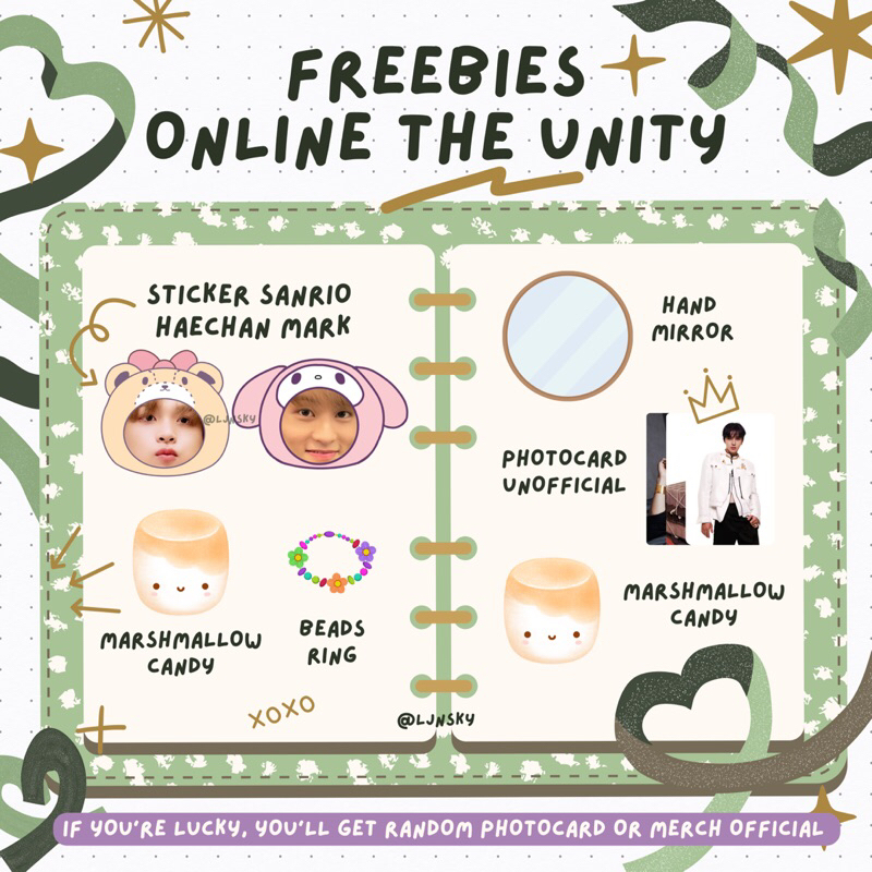 Jual FREEBIES ONLINE NCT 127 CONCERT THE UNITY IN JAKARTA BY LJNSKY ...